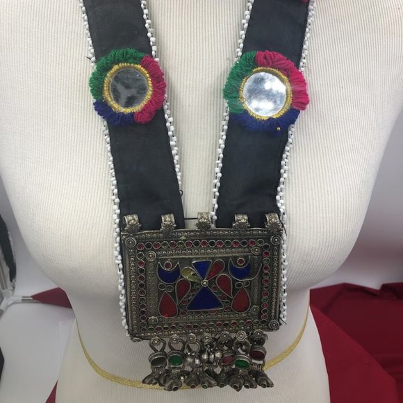 Jewelry | Long Straps Mala Style Pendant Necklace Afghan Kuchi Classic ...